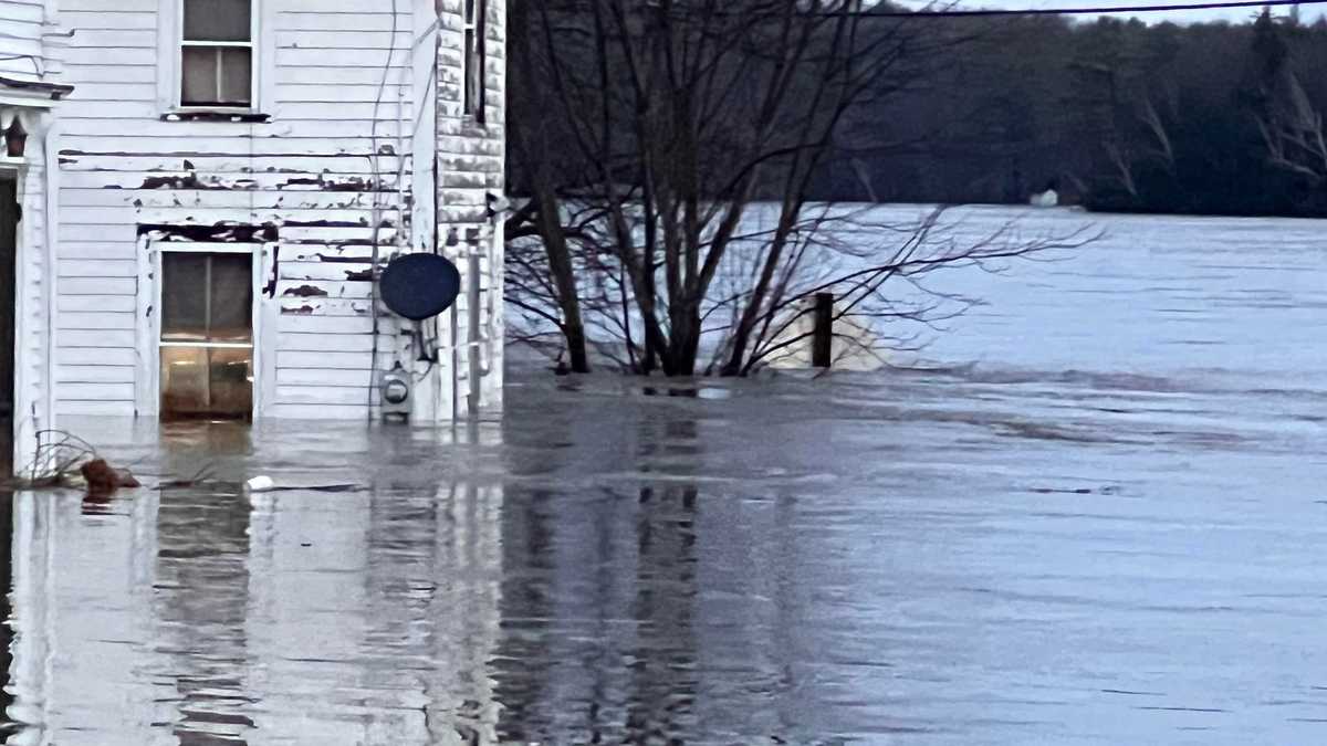 Flooding in Anson leaves vehicles submerged