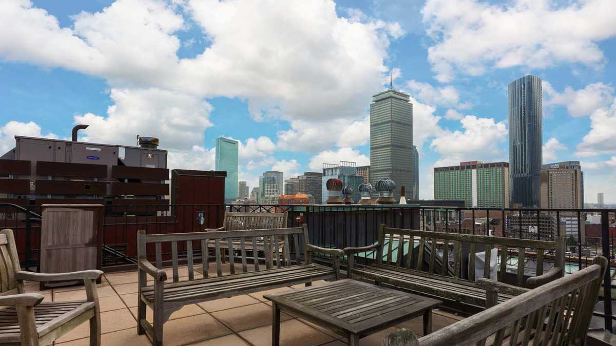 Condo in elegant doorman building on market in Back Bay for $2.34M