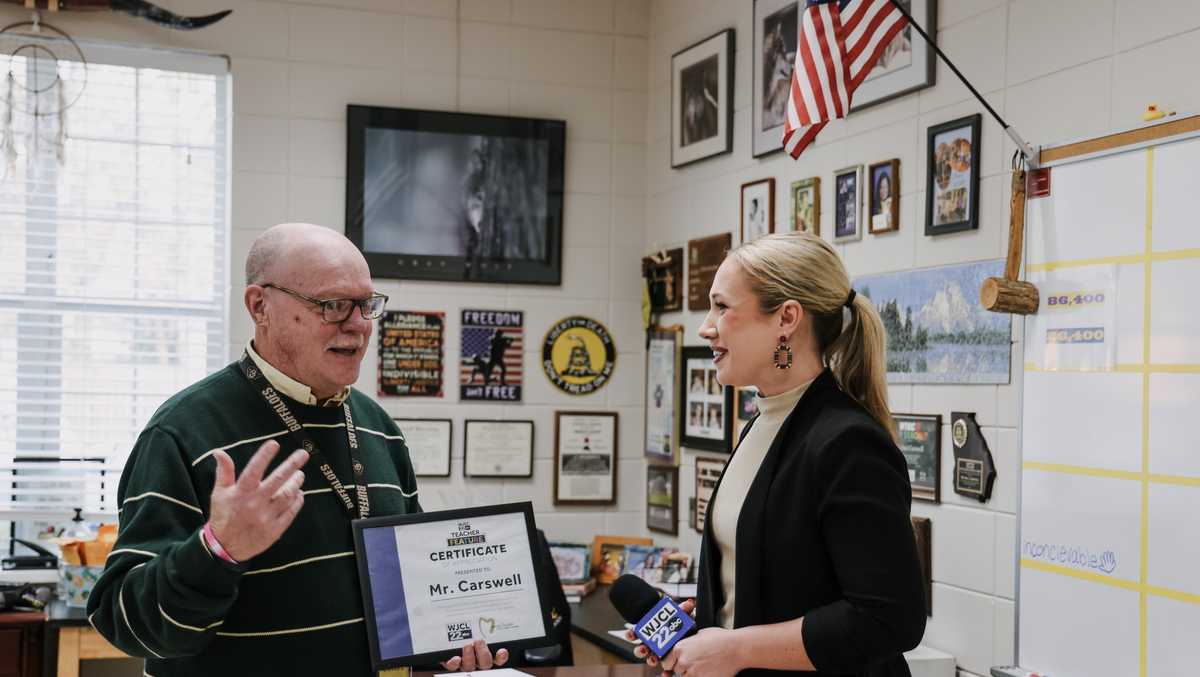Michael Carswell focuses on building relationships with students