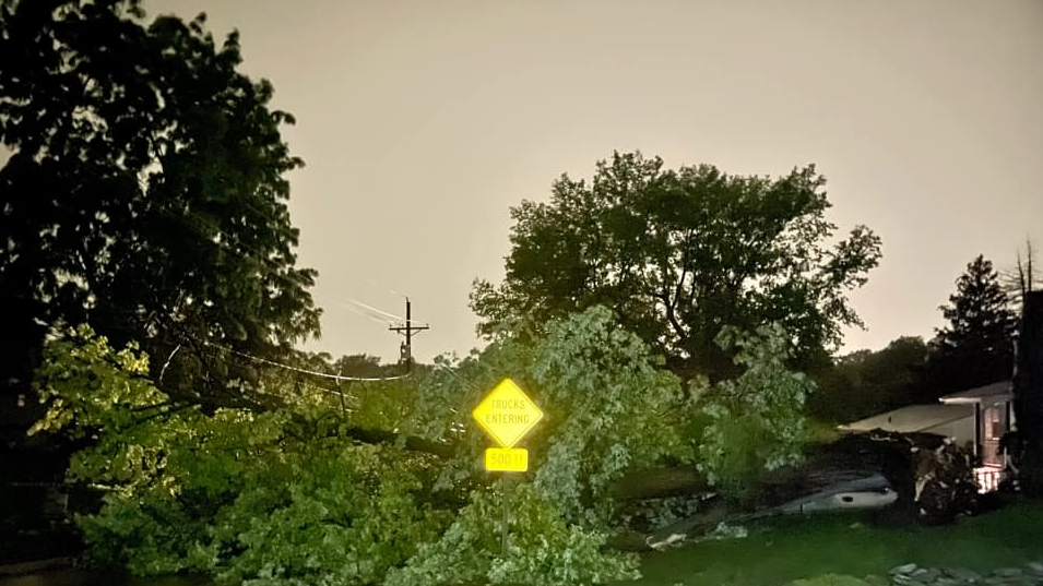 PHOTOS: Storm creates path of damage across Omaha metro