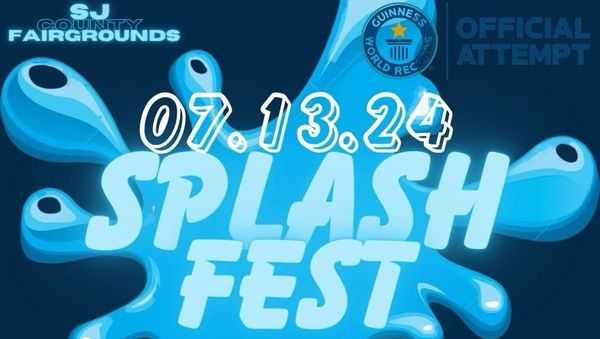 Help break a world record at Splash Fest in Stockton