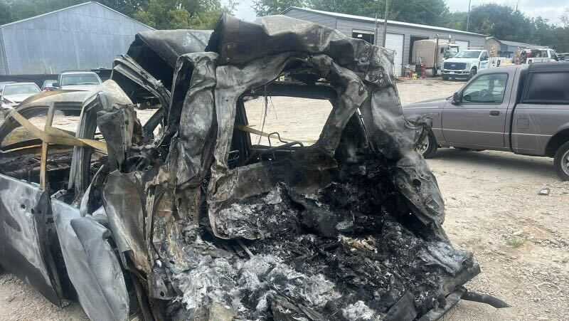 South Carolina: Fiery crash victim meets people who saved her