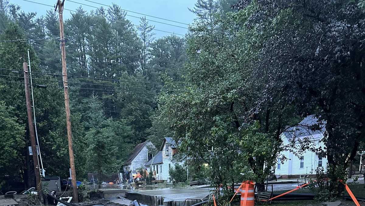 Flash flooding in Vermont: See photos from hardest-hit areas