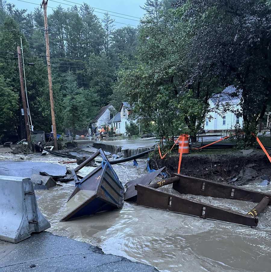 Flash flooding in Vermont: See photos from hardest-hit areas