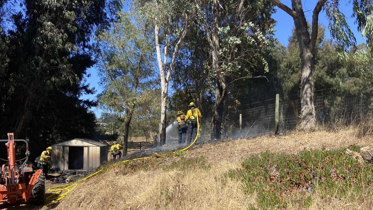 Spot fire contained in North Monterey County