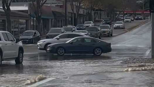 Large water main break reported near entrance of Monterey