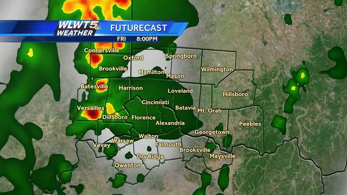 HOUR BY HOUR: Check the futurecast radar