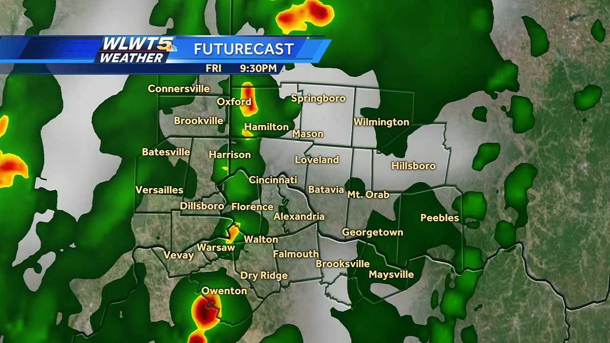 HOUR BY HOUR: Check the futurecast radar