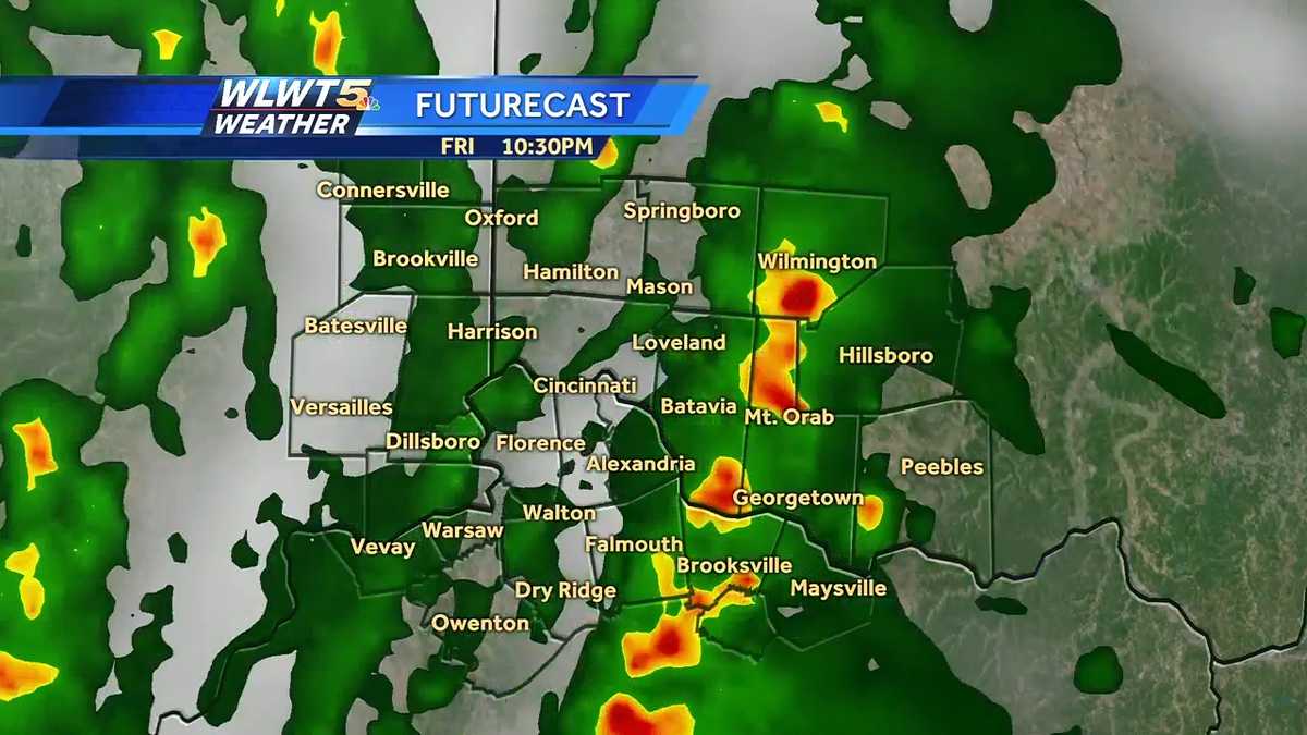 HOUR BY HOUR: Check the futurecast radar