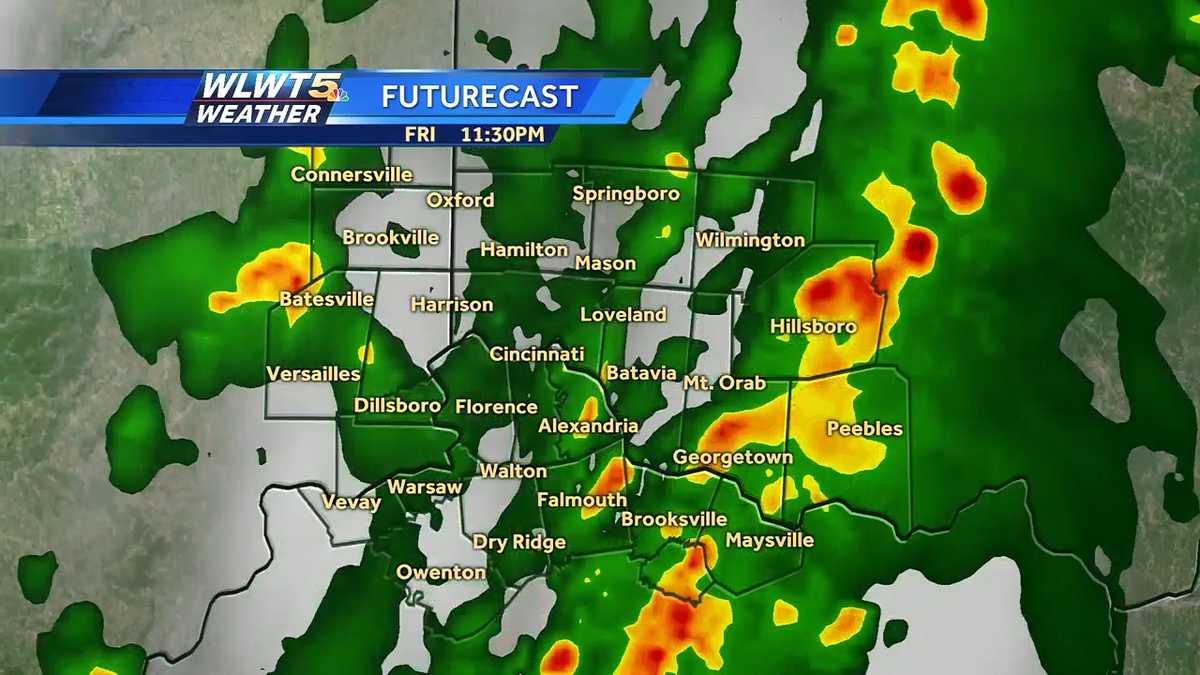 HOUR BY HOUR: Check the futurecast radar