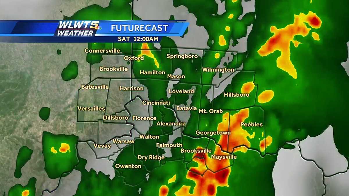 HOUR BY HOUR: Check the futurecast radar