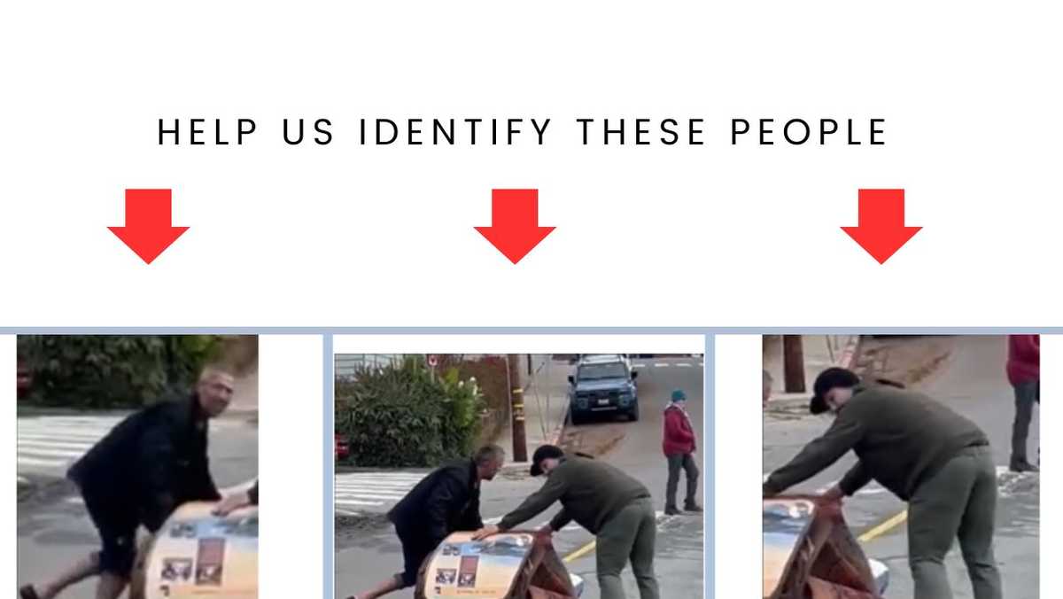 WATCH: Santa Cruz police looking for wharf plaque seemingly stolen