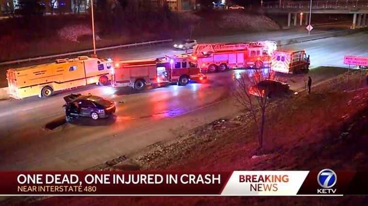 Omaha police identify man killed in I-480 crash overnight