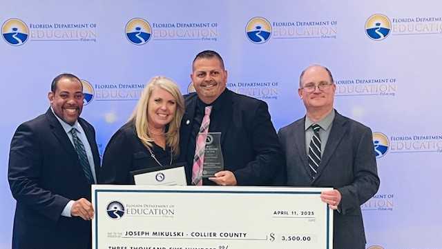 Golden Gate High School's Joe Mikulski named 2025 Florida’s Principal ...