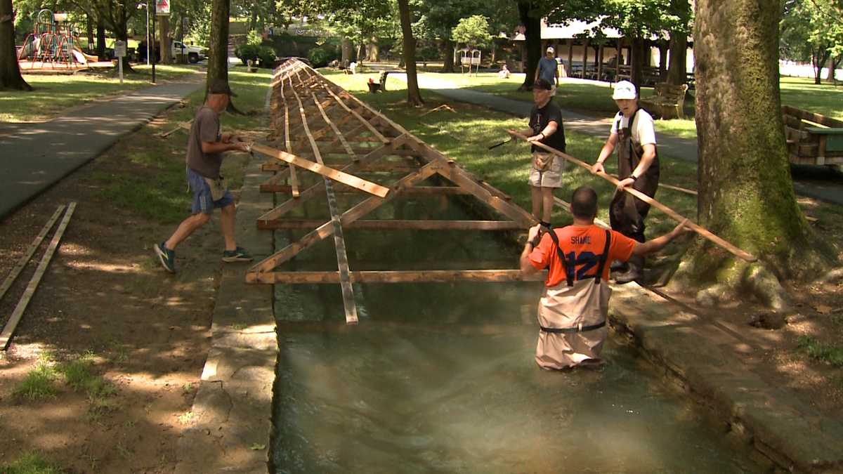Lititz Springs Park Prepares for Fourth of July Despite Recent Flooding
