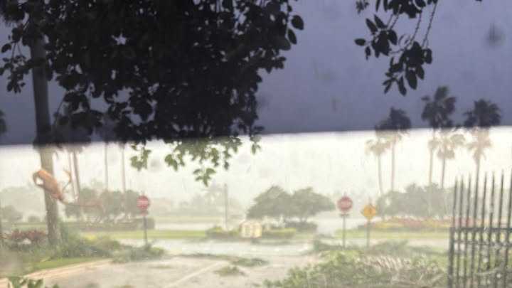 Severe thunderstorms bring hail, strong winds to South Florida