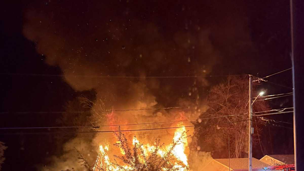 Firefighters battle house fire in Keene early Friday morning
