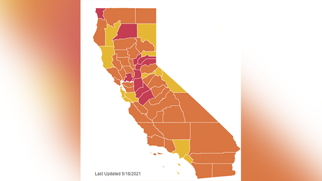 Amador County moves to yellow tier as bulk of Sacramento region remains red