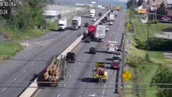 Crash blocks merge lane on Interstate 83 in York County, Pa.