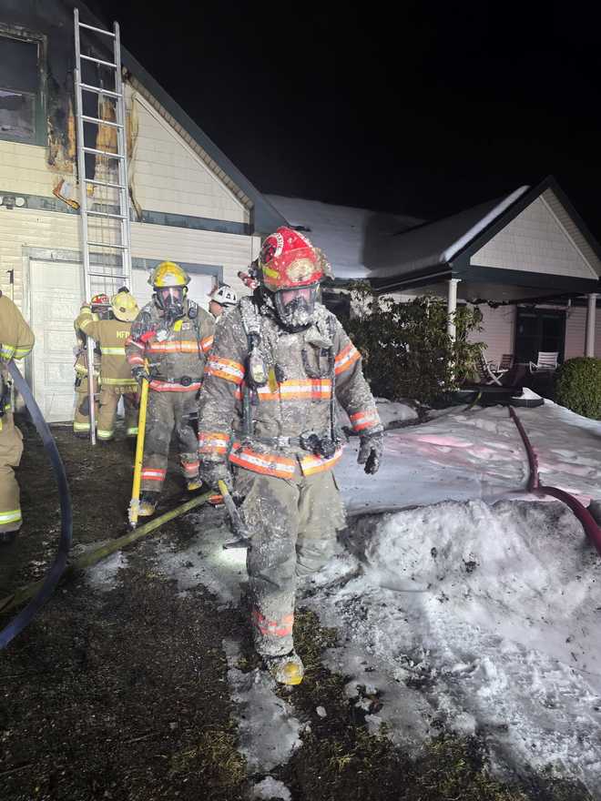 Two people evacuated from burning home in Ferrisburgh
