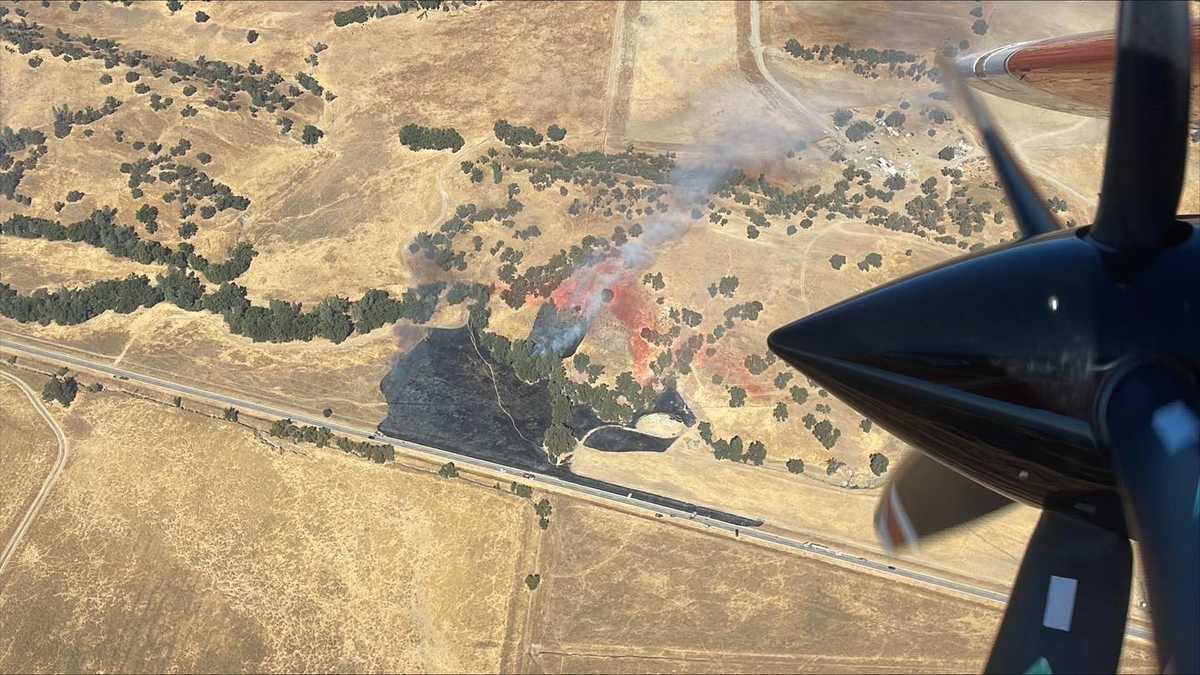 Forward progress stopped for 5 acre fire in South Monterey County