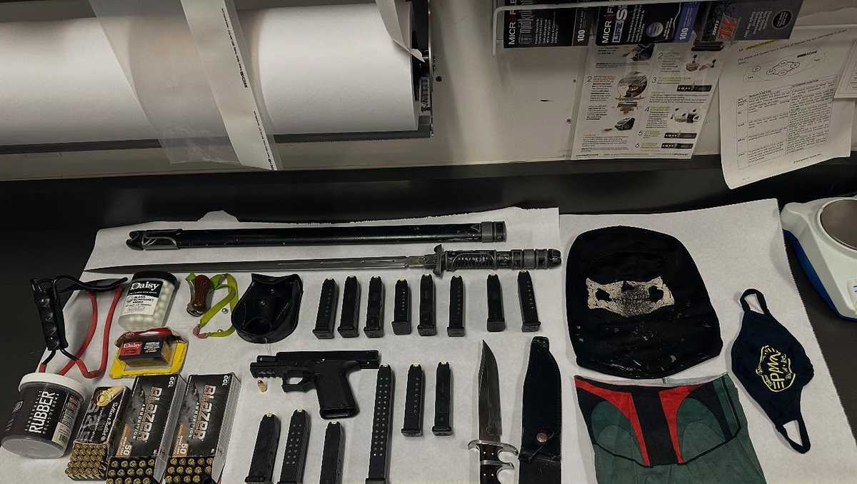 Firearm arrest in California turns up several weapons