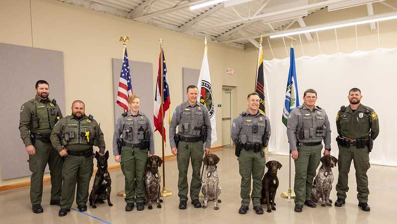 5 dogs graduate from Ohio K9 training program
