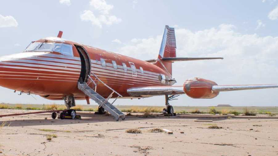 PHOTOS: Elvis Presley's private jet set for auction