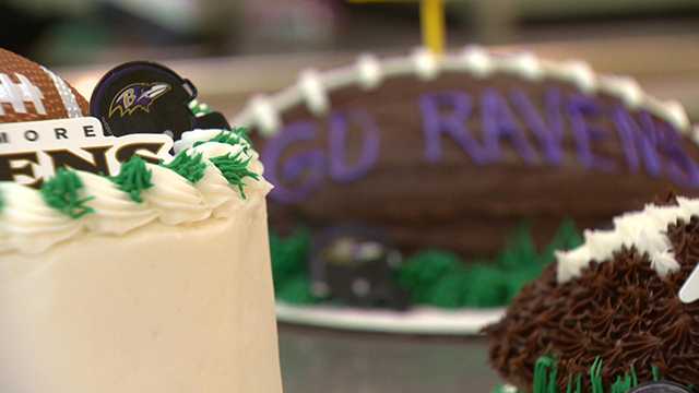 Local bakery brings back Ravens-themed cakes