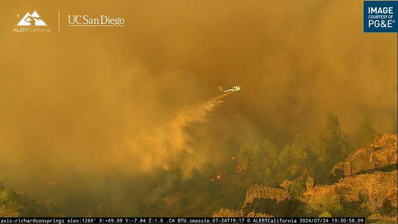 PHOTOS: Crews continue to battle destructive Park Fire puts crews to