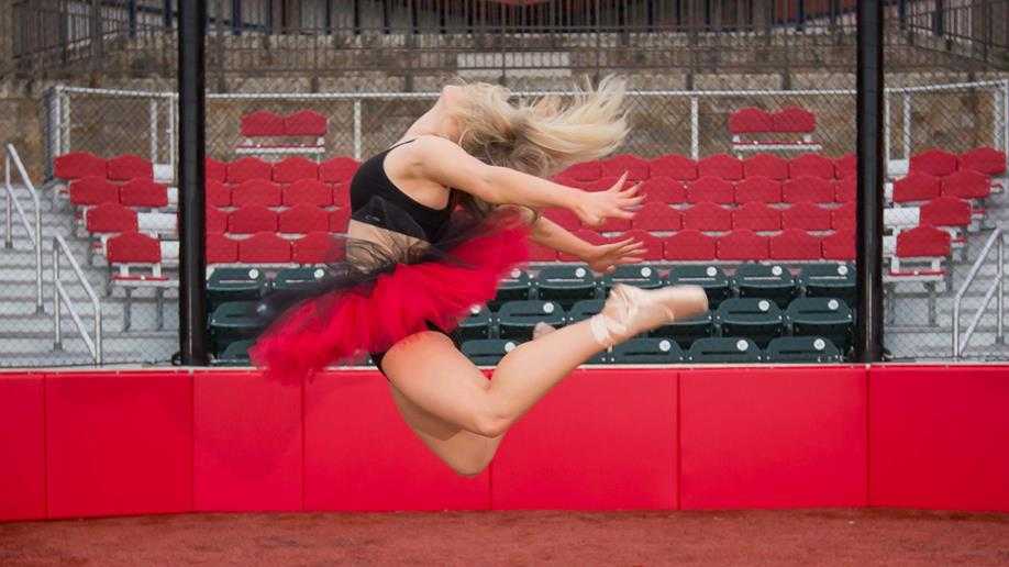 Ballet and Baseball: Photographer combines two for Opening Day 2017