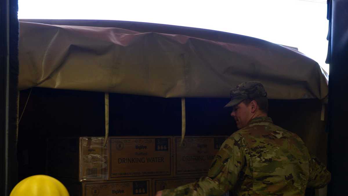 Nebraska National Guard assists in flood relief