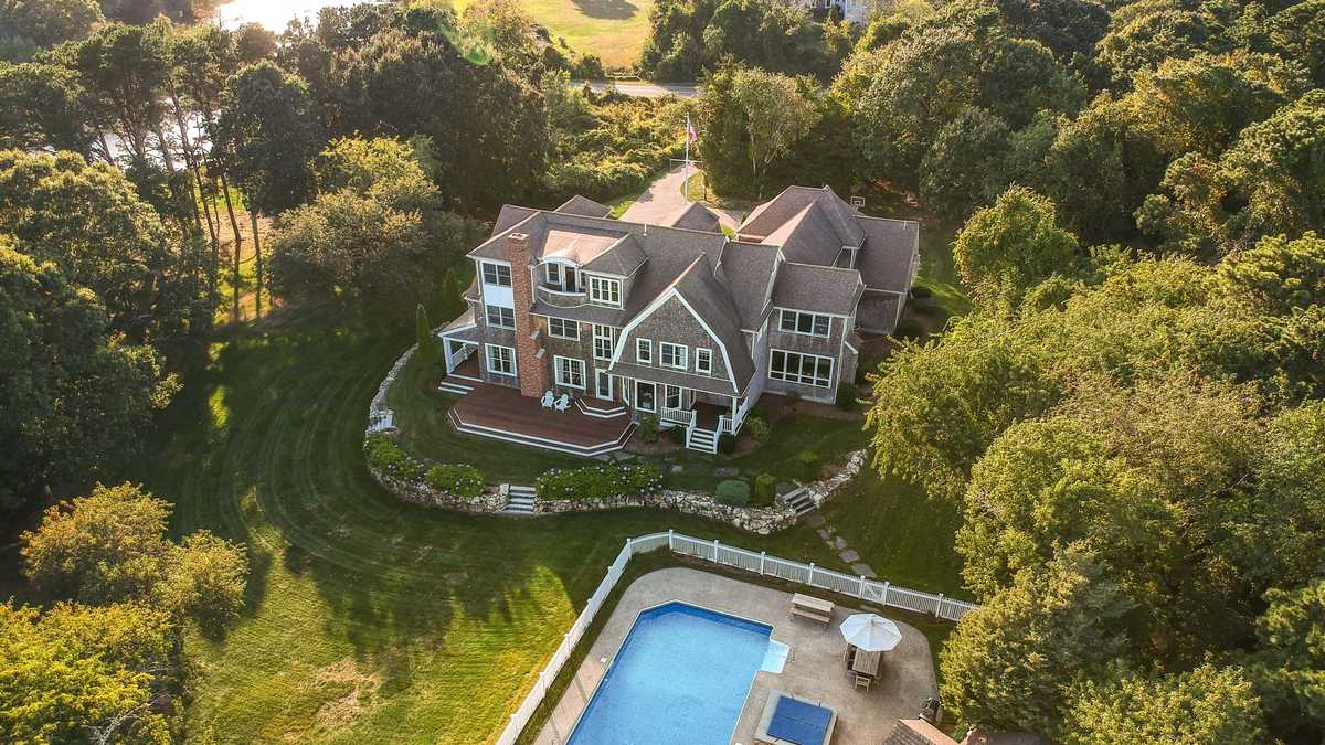 $1.99M home sits on 35 acres of land near coast