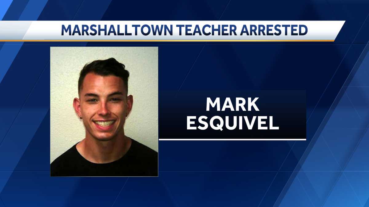 Marshalltown PD arrests teacher for sexual exploitation of a student