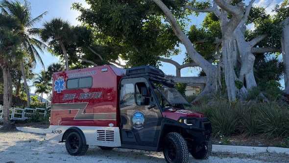 New wheels, big thanks: Useppa Fire rolls out new vehicle after island ...