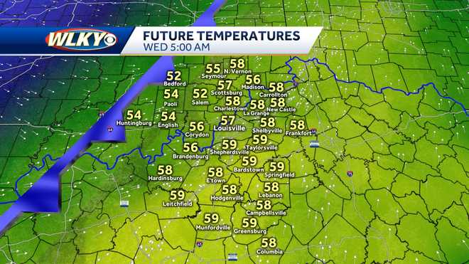 Weekly weather planner: Temperature swings in Louisville area with ...