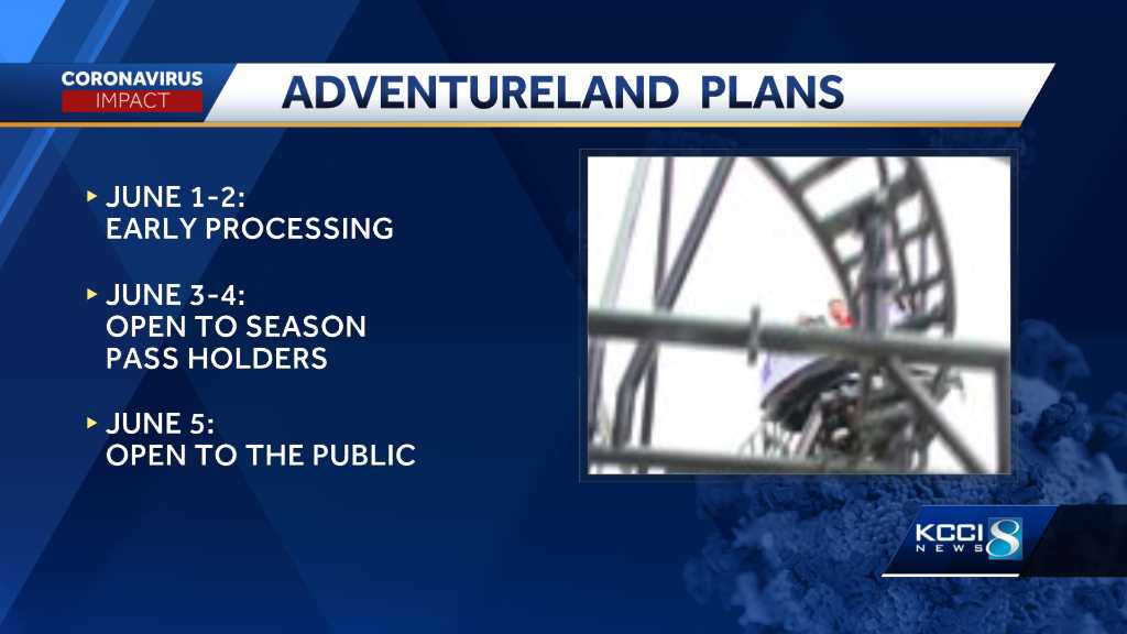 Adventureland Park announces plans to reopen in phases Adventureland Park announces plans to reopen in phases