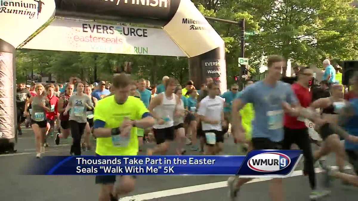Thousands take part in Easterseals 5K in Manchester