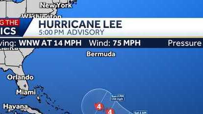 Hurricane Lee: The latest maps, models and paths