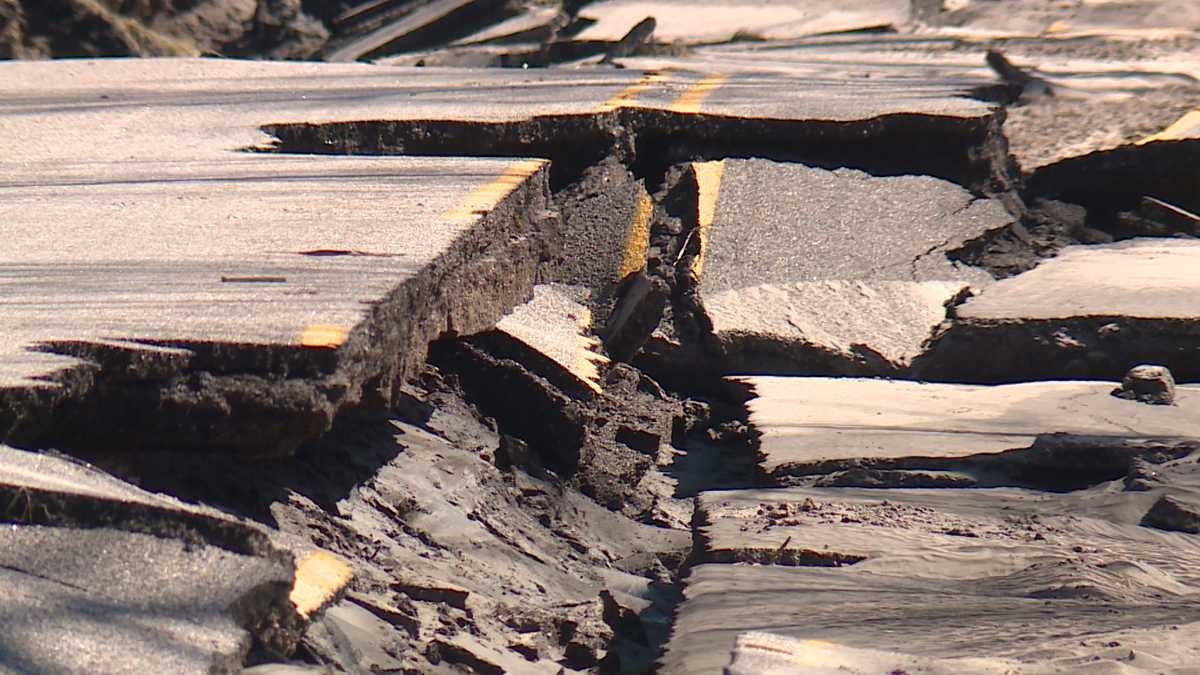 Douglas County crews assess road damage following floods