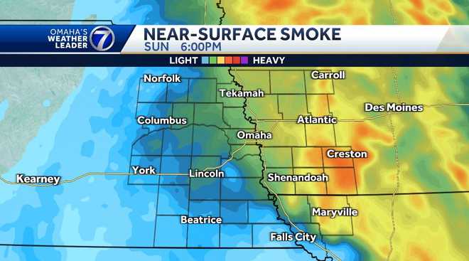 Air quality alert; increasing smoke for Omaha-area