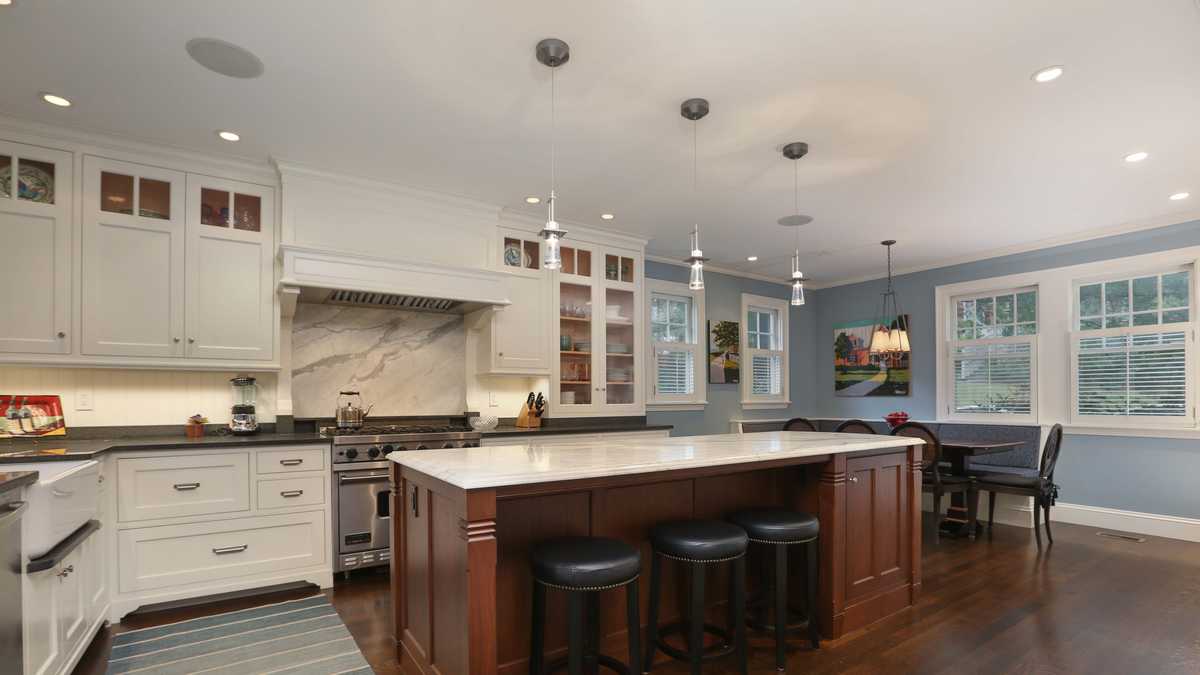 Gracious $2.29M colonial sits in most desirable neighborhood