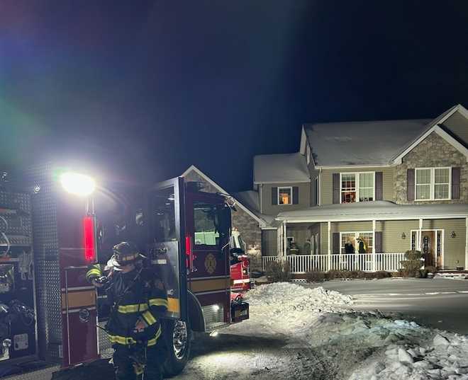 Electrical fire burns hole through Lancaster County, Pa. house