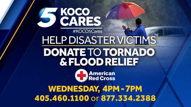 KOCO 5 teams up with American Red Cross to help Oklahoma storm victims