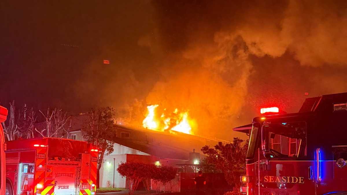 Monterey apartment complex fire reports first death