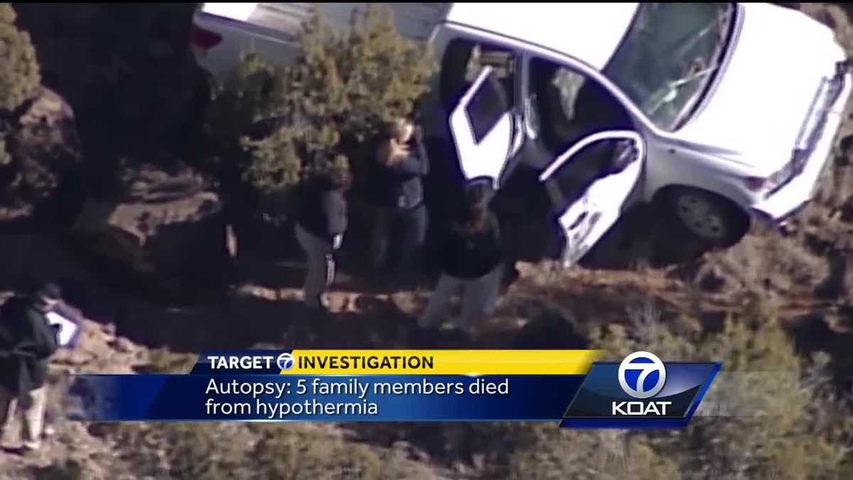 Autopsy: 5 family members died from hypothermia