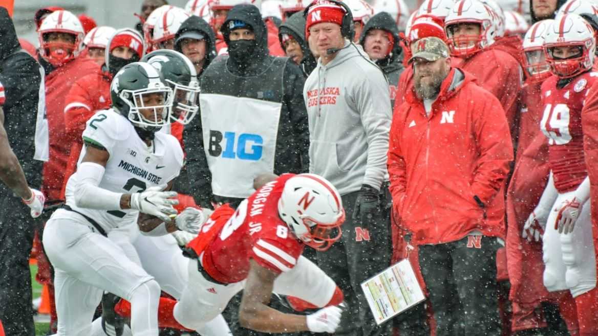 PHOTOS: Huskers take on Michigan State