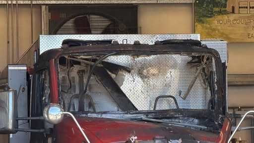 CAL FIRE water tender declared total loss in arson investigation