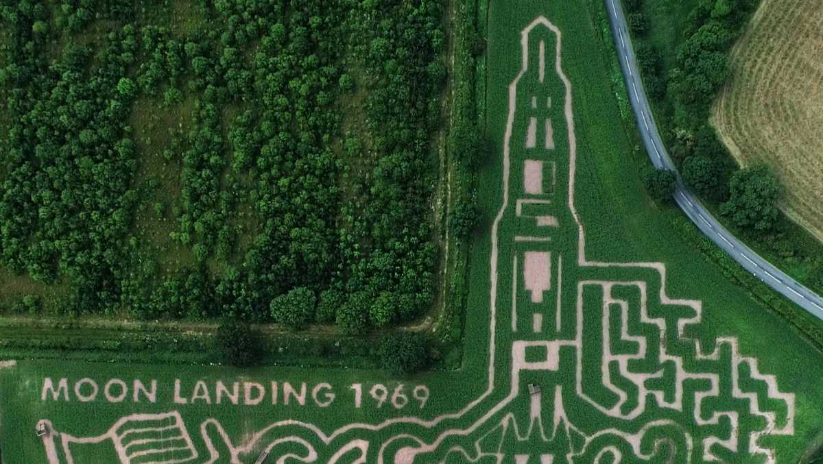 Tribute to Apollo 11’s 50th anniversary is also an incredible 3-mile maze