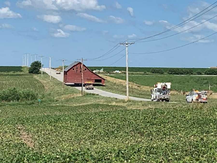 Vala's family takes historic barn to display at pumpkin patch